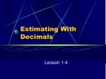 PPT - Modeling Decimals with Base 10 Blocks PowerPoint Presentation ...