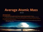 PPT - Average Atomic Mass PowerPoint Presentation, free download - ID ...