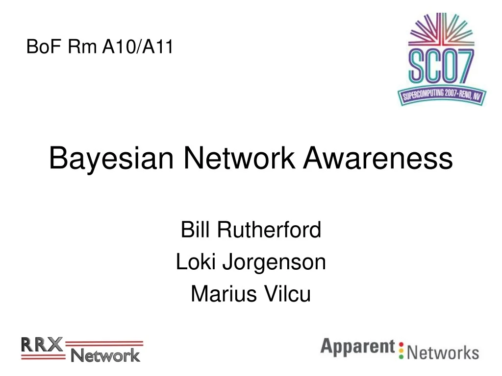 PPT - Network Awareness: Understanding and Predicting Network Behavior ...