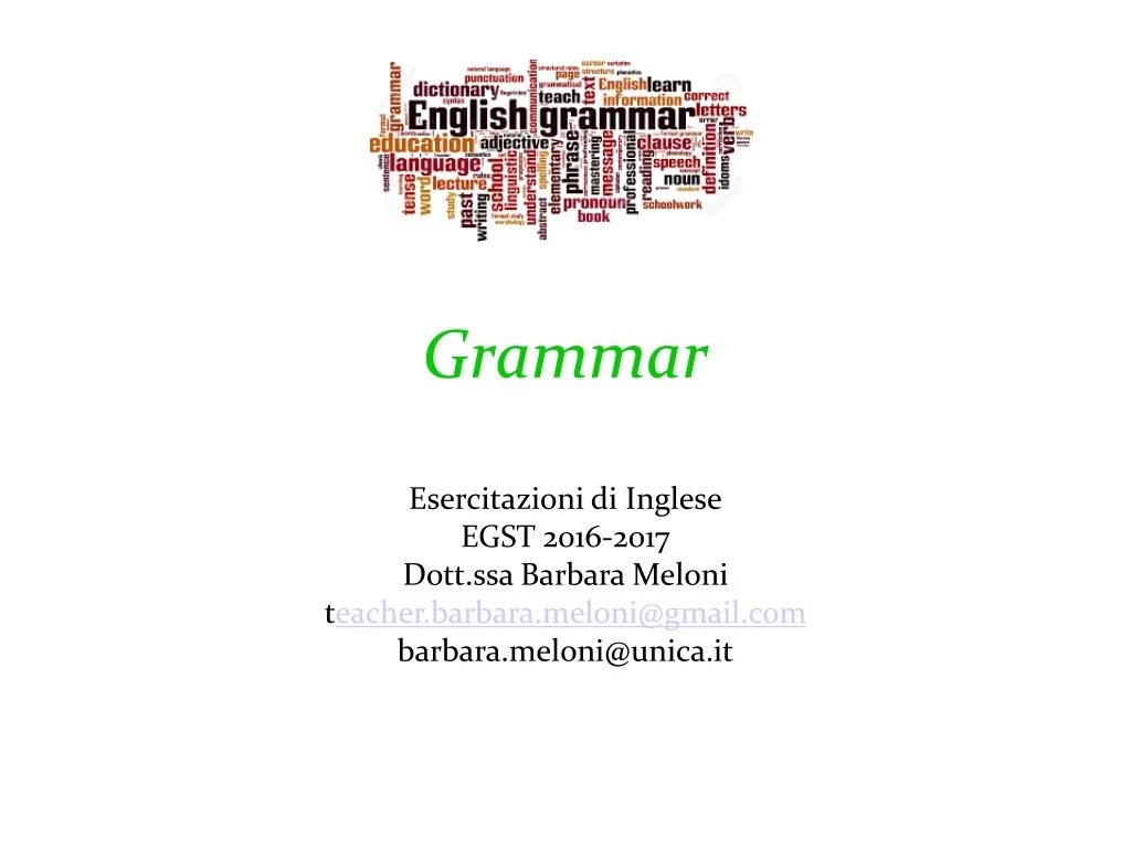 PPT - English Grammar Basics PowerPoint Presentation, free download ...