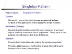 PPT - Chapter 21 The Singleton Pattern PowerPoint Presentation, free download - ID:517684