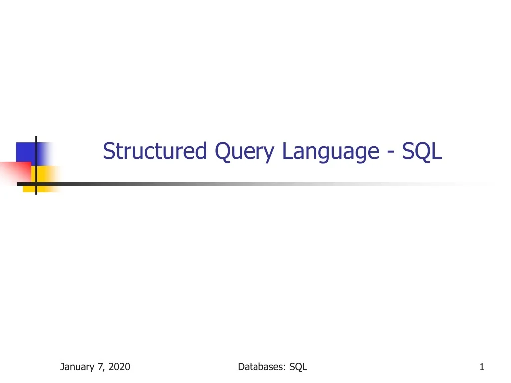 PPT - Mastering SQL: History, Components, and Importance Explained PowerPoint Presentation - ID ...