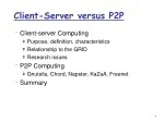 PPT - Client-Server and P2P Networks PowerPoint Presentation, free download - ID:1575007