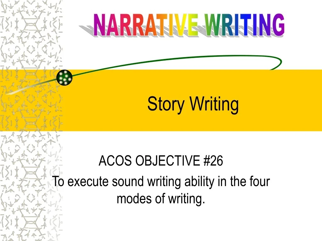 PPT - Story Writing PowerPoint Presentation, free download - ID:9714430
