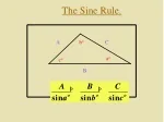 PPT - The Sine Rule. PowerPoint Presentation, free download - ID:5357763
