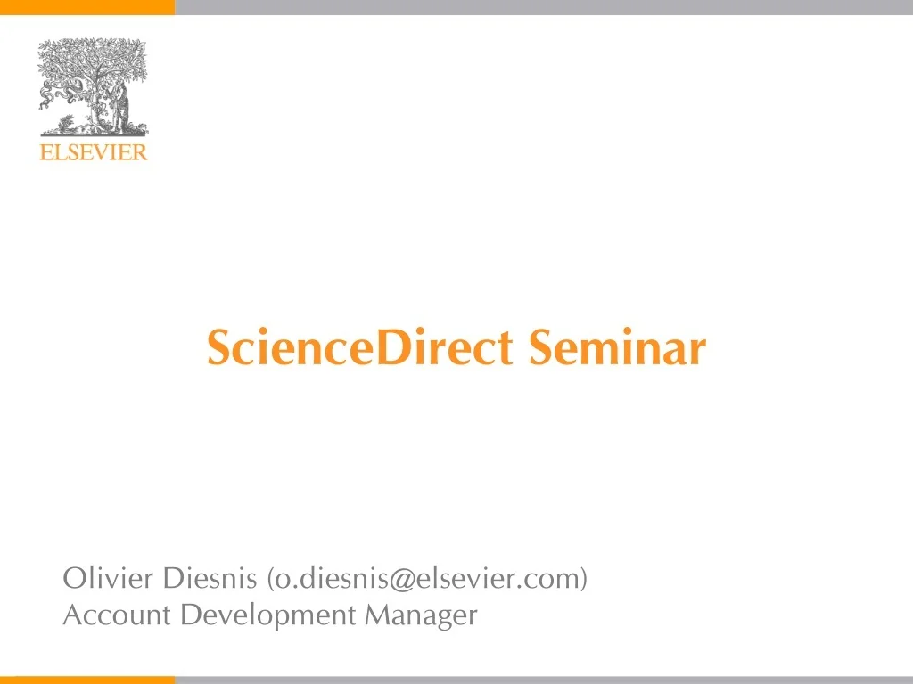 PPT - ScienceDirect: Comprehensive Academic Resources for Research ...
