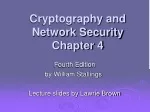 PPT - Cryptography and Network Security Chapter 1 PowerPoint ...