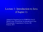 PPT - Java Swing - Lecture 1 An Introduction PowerPoint Presentation ...