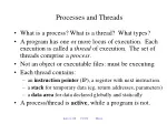PPT - Processes and Threads PowerPoint Presentation, free download - ID ...