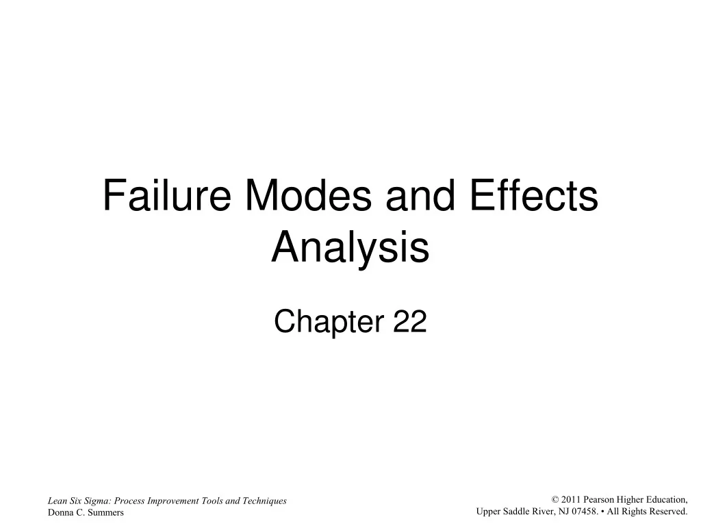 PPT - Maximize System Reliability with Failure Modes and Effects ...