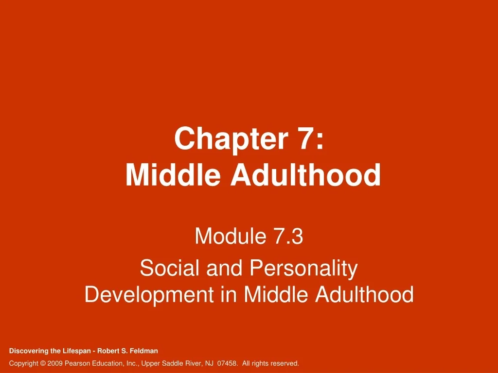 PPT - Personality Evolution in Middle Adulthood: Normative-Crisis vs ...