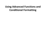PPT - Conditional Formatting PowerPoint Presentation, free download - ID:4308649