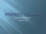 PPT - Indefinite Pronouns PowerPoint Presentation, free download - ID ...