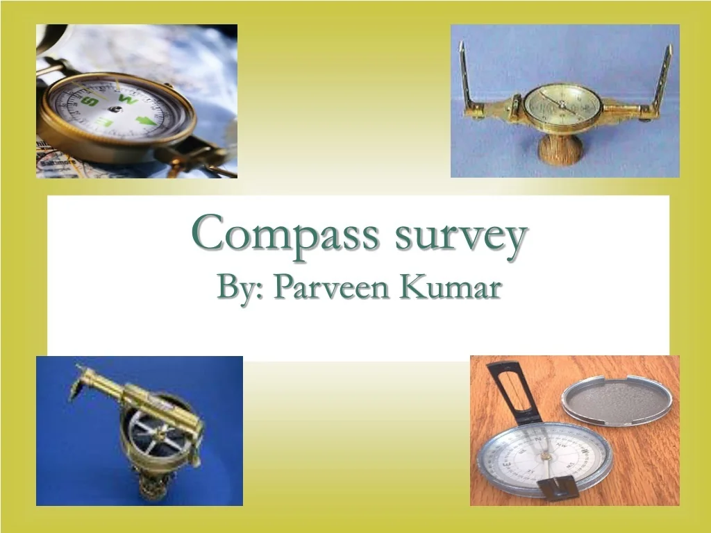 PPT - Mastering Compass Surveying Techniques PowerPoint Presentation ...