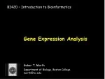 PPT - Analysis of Gene Expression Data PowerPoint Presentation, free ...