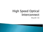 PPT - Next Generation High Speed Board-Level Interconnect Using Fixed ...