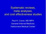 PPT - SYSTEMATIC REVIEWS AND META-ANALYSIS PowerPoint Presentation ...