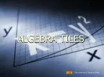 PPT - ALGEBRA TILES PowerPoint Presentation, free download - ID:1188232