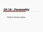 PPT - Ch. 10 - Personality Psychology PowerPoint Presentation, free ...