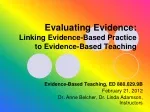PPT - Evidence-Based Teaching PowerPoint Presentation, free download ...