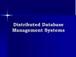 PPT - Distributed Database Management Systems PowerPoint Presentation, free download - ID:1855703