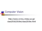 PPT - Computer Vision PowerPoint Presentation, free download - ID:4689714
