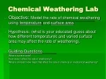 PPT - Types of Chemical Weathering PowerPoint Presentation, free ...