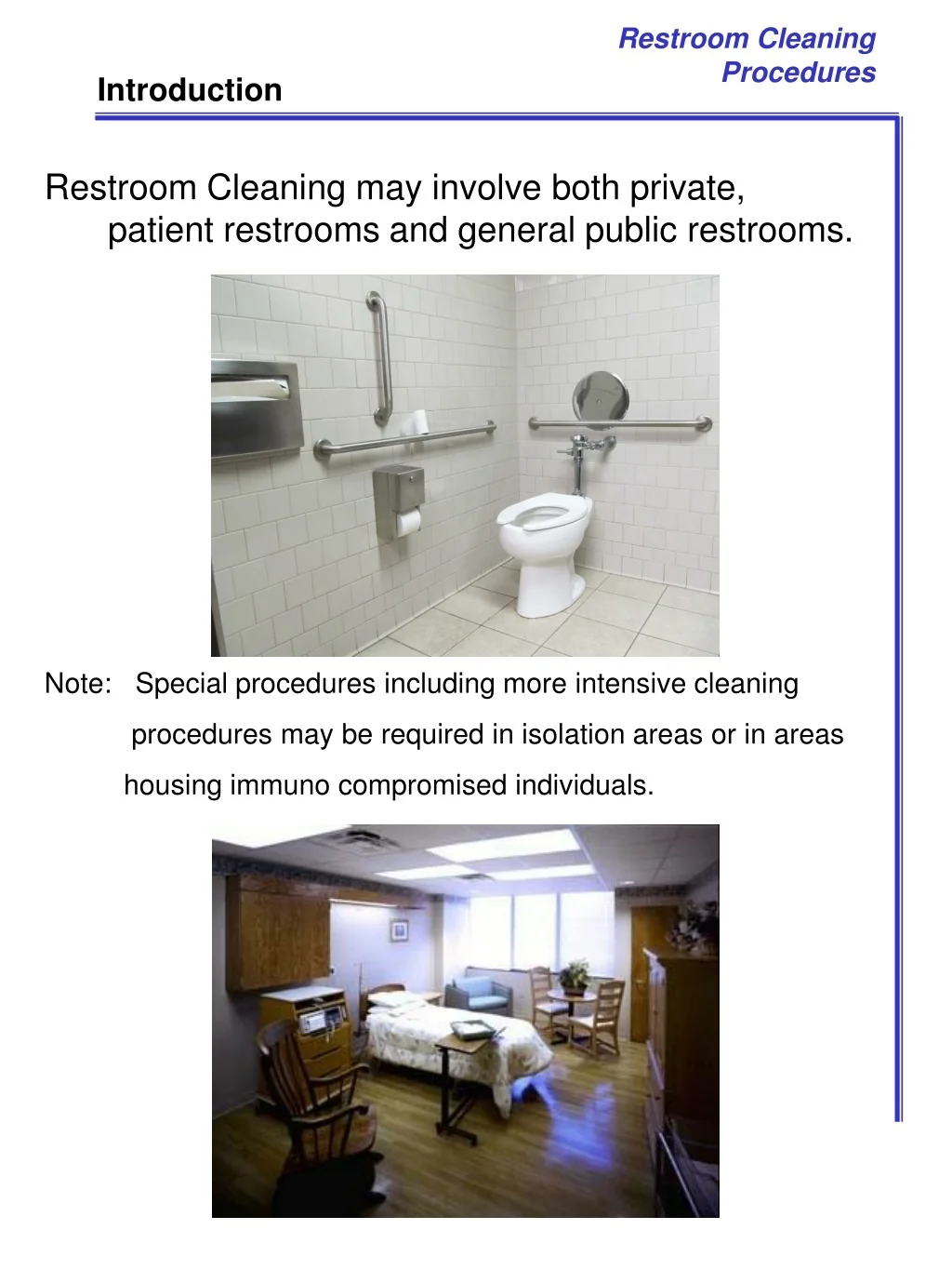 PPT - Restroom Cleaning Procedures PowerPoint Presentation, free ...