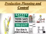 PPT - PRODUCTION PLANNING AND CONTROL (PPC) PowerPoint Presentation ...