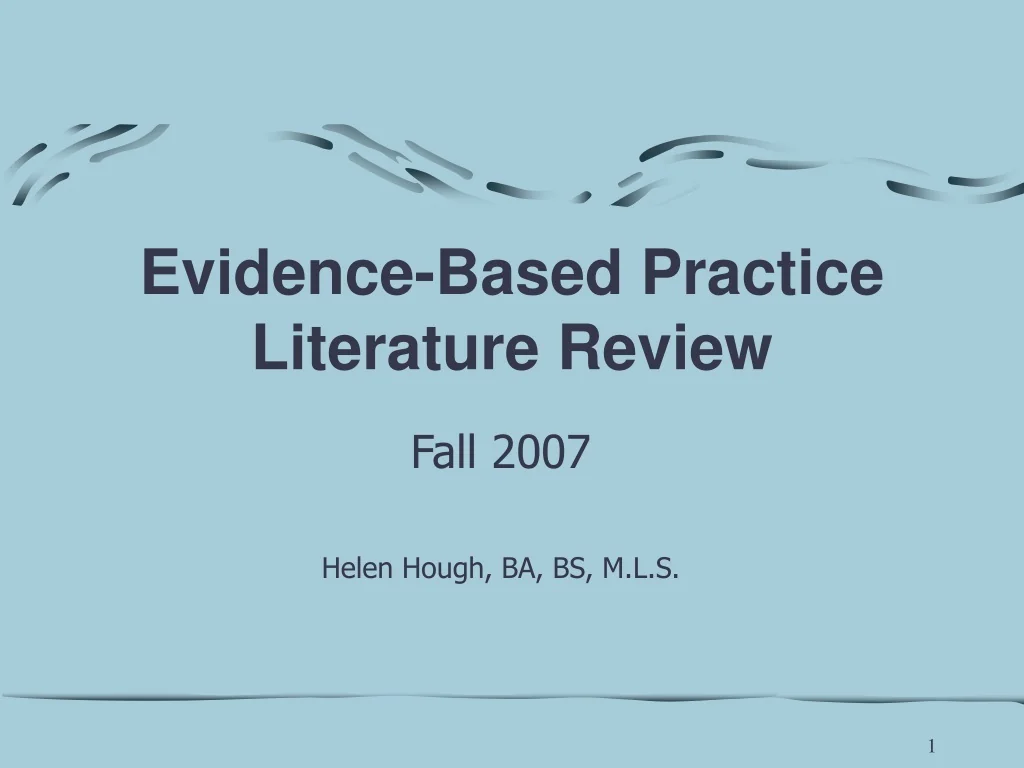 PPT - Evidence-Based Nursing Practice: A Comprehensive Guide PowerPoint ...