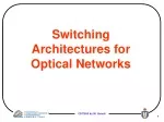PPT - Optical Networks Optical Circuit Switching (OCS) PowerPoint ...