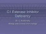 PPT - C1 esterase inhibitor (human) PowerPoint Presentation, free ...
