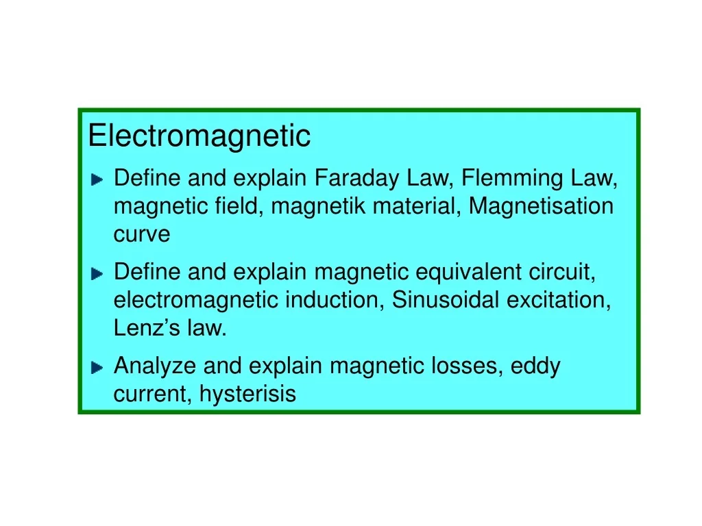 PPT - Electromagnetic PowerPoint Presentation, free download - ID:9737630
