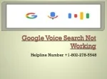 PPT - Google map voice not working-How I fix quickly PowerPoint ...