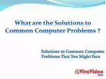 PPT - Common Computer Problems PowerPoint Presentation, free download ...