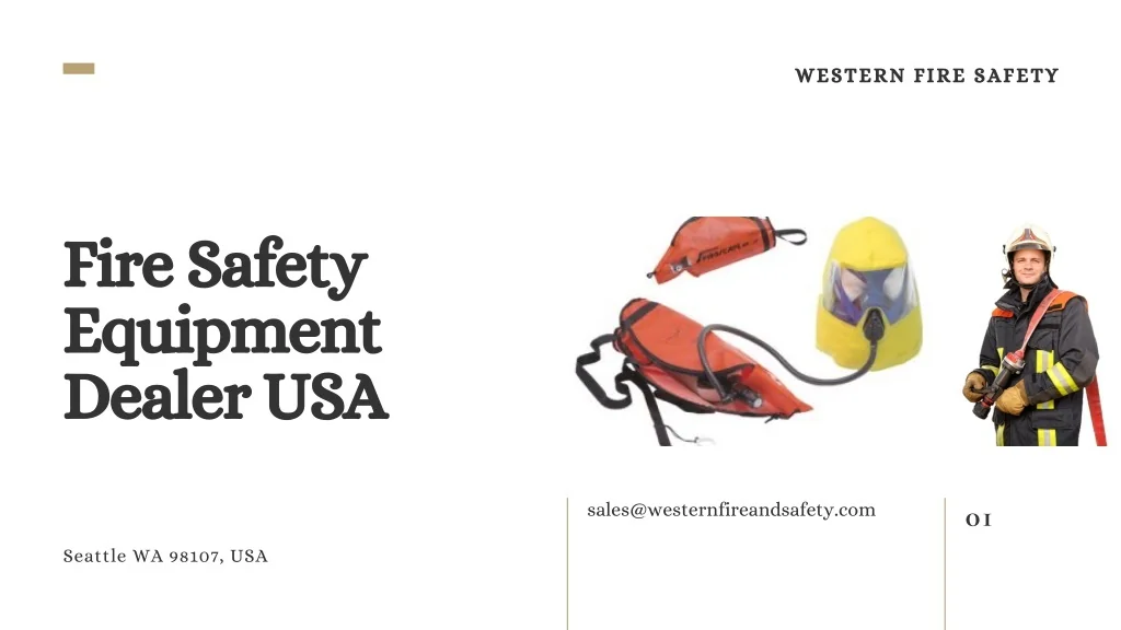 PPT - Emergency Escape Breathing Device (EEBD) | Western Fire and ...