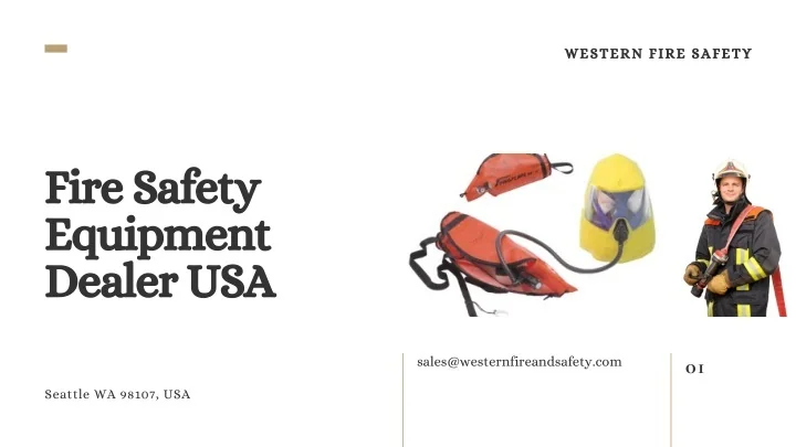 PPT - Emergency Escape Breathing Device (EEBD) | Western Fire and ...