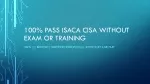 PPT - Learn How to Prepare for ISACA CISA Certification Exam PowerPoint Presentation - ID:10773316