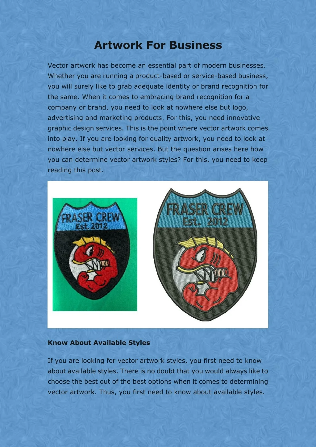PPT - Complete Guide about Best Vector Artwork for Businesses ...