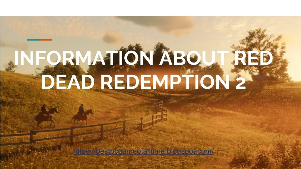 PPT - INFORMATION ABOUT RED DEAD REDEMPTION 2 PowerPoint Presentation ...