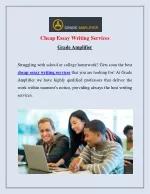PPT - Key Considerations In Taking Cheap Writing Services PowerPoint ...