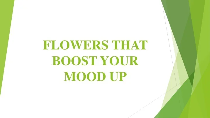 PPT - flowers that boost your mood up PowerPoint Presentation, free ...