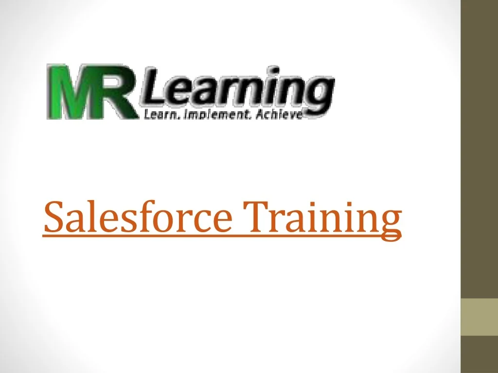 PPT - Salesforce Training PowerPoint Presentation, free download - ID ...
