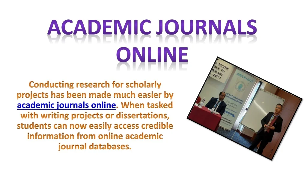 PPT - Academic Journals Online-Apiar.org.au PowerPoint Presentation ...