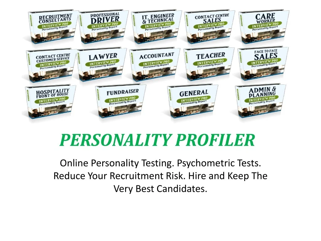 PPT - Personality Profiler PowerPoint Presentation, free download - ID ...