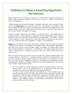 PPT - Why internet visibility is business success PowerPoint ...