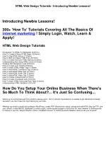 PPT - HTML Training and Tutorials PowerPoint Presentation, free ...