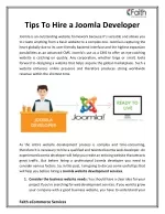 PPT - A Brief Guide On How To Hire Joomla Programmers PowerPoint ...