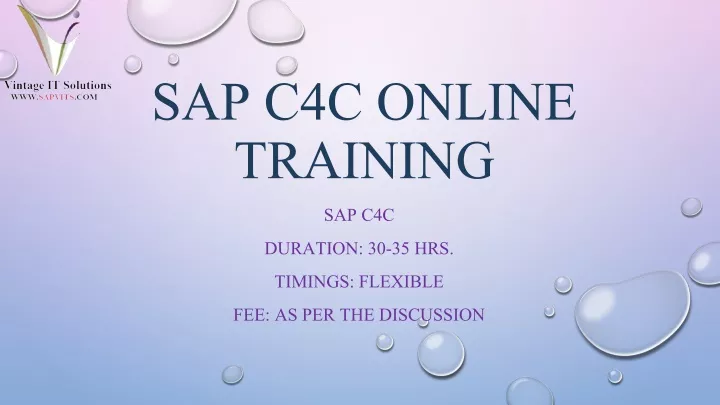 PPT - SAP C4C PPT PowerPoint Presentation, free download - ID:9866235 PPT - SAP C4C PPT PowerPoint Presentation, free download - ID:9866235