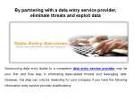PPT - We Are Offering Data Entry Service and Data Entry Works ...